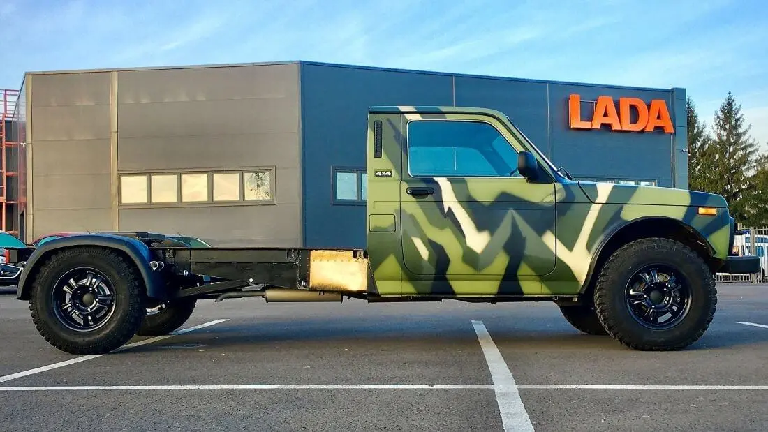 Lada модернизировала пикап на базе Niva - Aster.kz